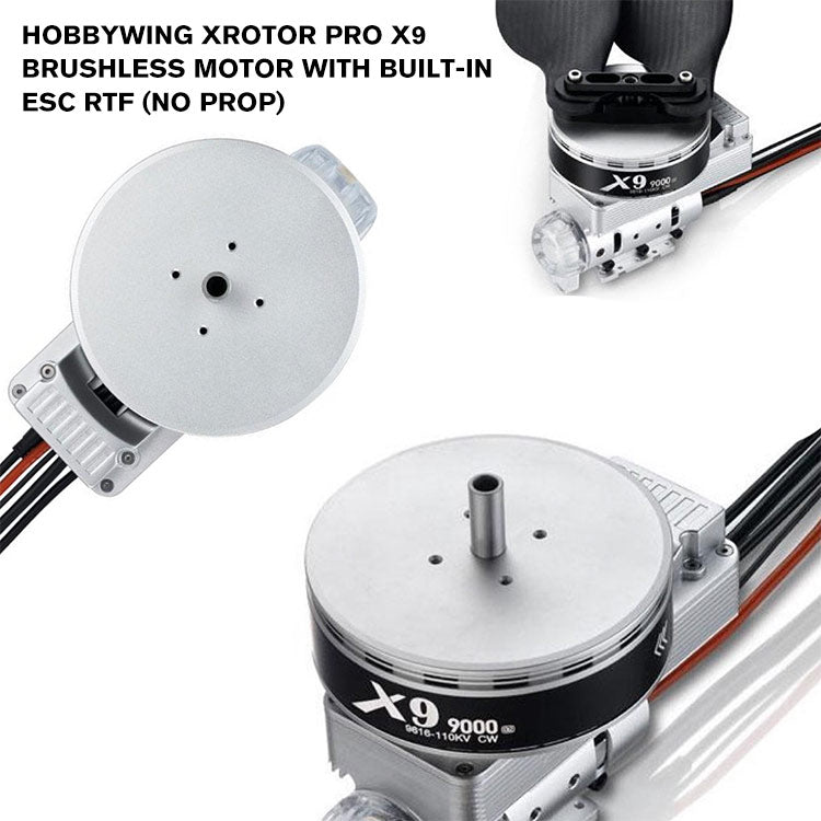 Hobbywing Xrotor Pro X9 brushless motor with built-in ESC RTF (No Prop ...