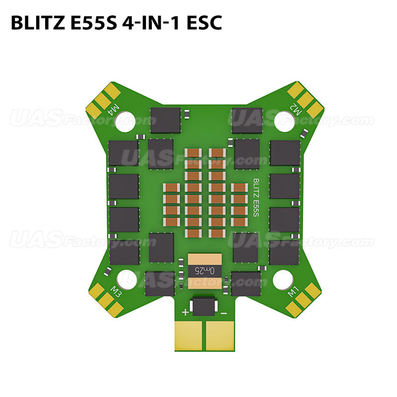 BLITZ E55S 4-IN-1 ESC – UAS Factory Co., LTD