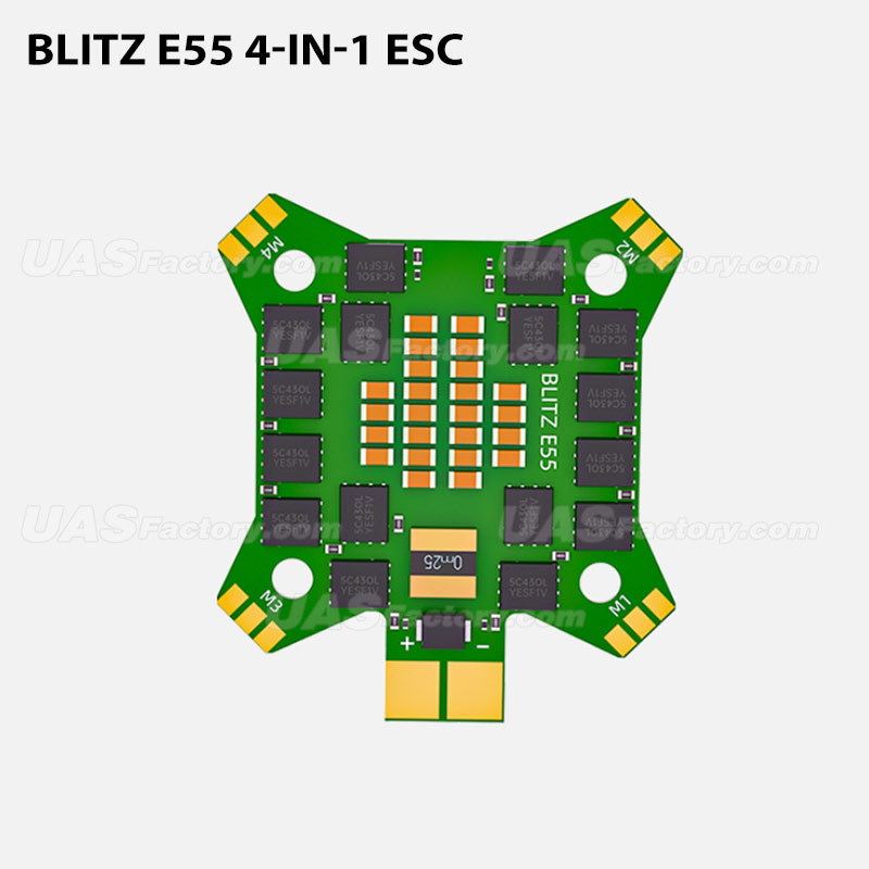 BLITZ E55 4-IN-1 ESC – UAS Factory Co., LTD