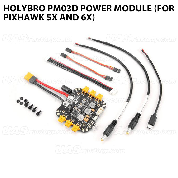 Holybro PM03D Power Module (For Pixhawk 5X and 6X) – UAS Factory Co., LTD