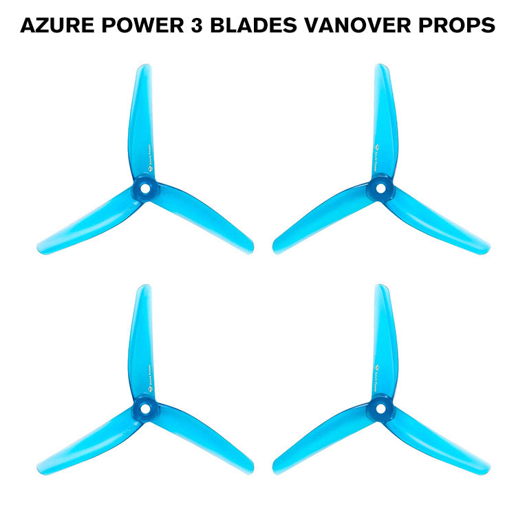 Azure Power 3 Blades Vanover Props – UAS Factory Co., LTD