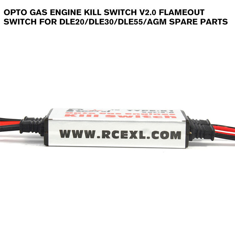 Opto Gas Engine Kill Switch V2.0 Flameout Switch for DLE20/DLE30/DLE55 ...